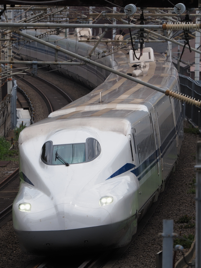 No.1742 N700S J21 J23 J22編成 山科付近にて | TETSUYA氏ブログ