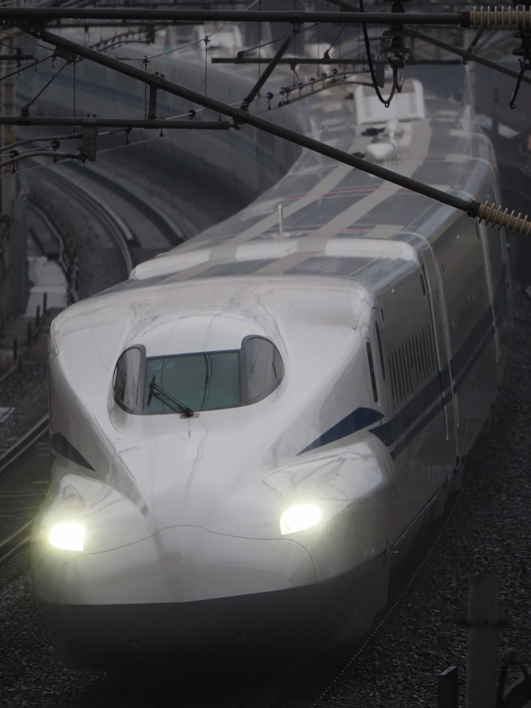 No.1942 N700S J7 J2 J26編成 小雨の山科付近にて | TETSUYA氏ブログ