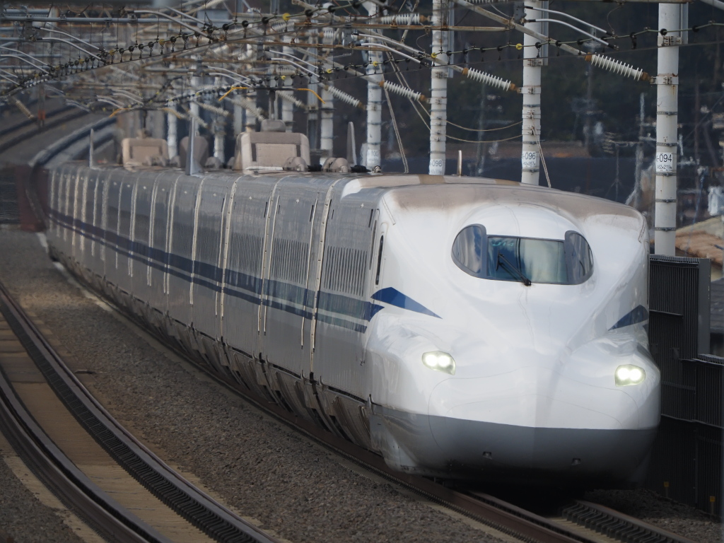 No.1954 N700S J32 J8 J14編成 大津市瀬田付近にて(2/2) | TETSUYA氏ブログ