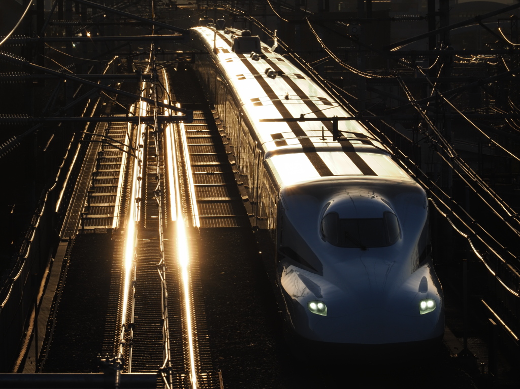 No.2035 N700S J38 J10 J8編成 本町跨線橋(東山トンネル西)にて | TETSUYA氏ブログ