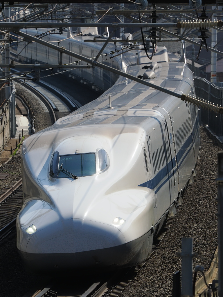 No.2037 N700a X56 X57 X36編成 山科付近にて(3/19) | TETSUYA氏ブログ