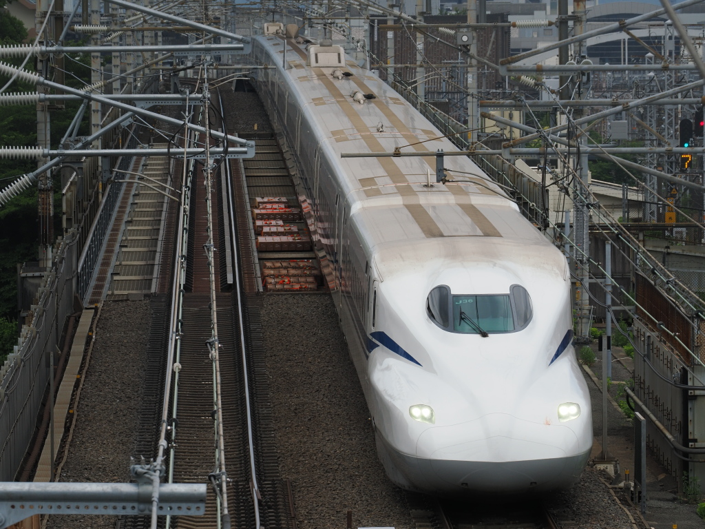 No.2147 N700S J36 H1 J31編成 本町跨線橋(東山トンネル西)にて | TETSUYA氏ブログ