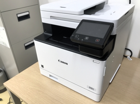 CANON(キヤノン)複合機 Satera MF755Cdwを設置いたしました。 | ネオくん日誌