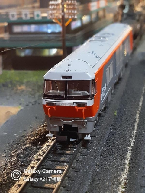 70年代の操作場ジオラマにJR DF200-100形ディーゼル機関車がデビュー | 湘南急行鉄道物語