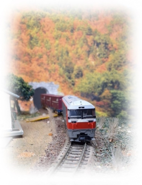 JR DF200-100形ディーゼル機関車とコキ107形貨車 | 湘南急行鉄道物語