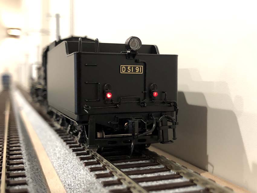 D51形蒸気機関車のナンバープレート交換 | ナオの備忘録 ＜NAO's BLOG＞