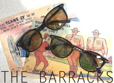 THE BARRACKS の新型サングラス入荷してます! | GLOBE SPECS blog THE BARRACKS の新型サングラス入荷してます! | GLOBE SPECS blog