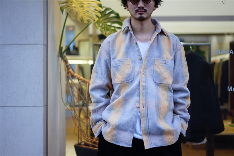UNUSED(アンユーズド)21AW Collectionの新作、Check Shirt UNUSED(アンユーズド)21AW Collectionの新作、Check Shirt