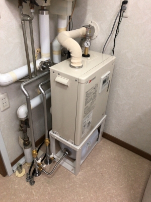 ナショナル OK-S1010 暖房ボイラー交換 | (株)鈴木総合住設 活動日記