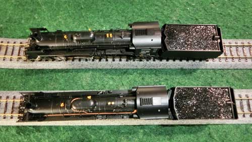 【Nゲージ】TOMIXのC55とC57 135が類似している | 鉄道模型を楽しもう