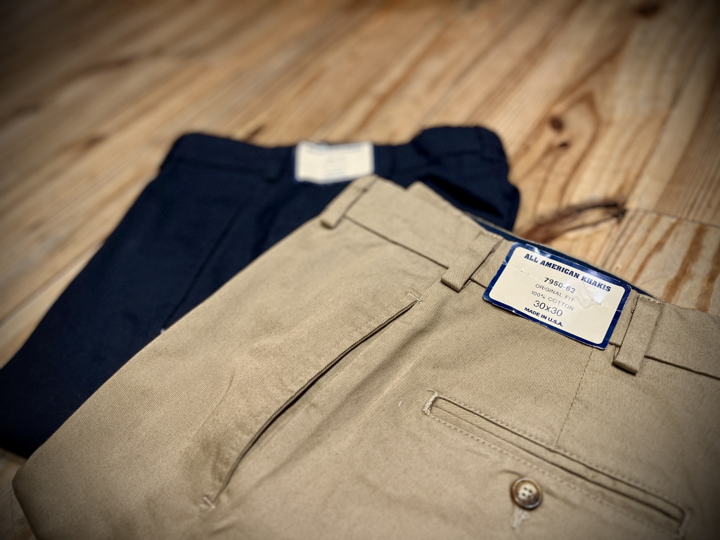 上品なクラシカルアイテム【All American Khakis ORIGINALFIT CHINO PANTS/Dapper's LOT1678Salt&Pepper Sweat ...