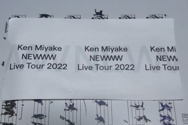 ken Miyake NEWWW Live Tour 2022。 2022/10/18 | Keep going