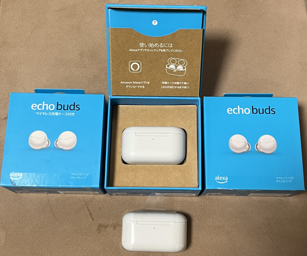 【Amazon Echo Buds紛失後の対策】片方なくしても補充し登録し直して使う【ケース・本体使いまわし】 | 死はいつもそばに、かしこ