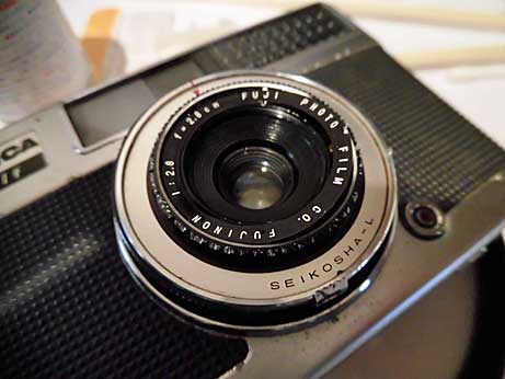 FUJICA HALFの整備 | bamboobusの趣味日記 FUJICA HALFの整備 | bamboobusの趣味日記