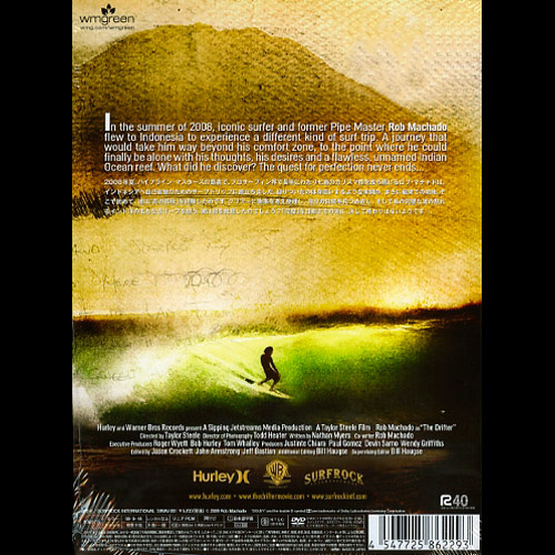 再入荷!!!巨匠Taylor Steele【テイラー スティール】最新作、ROB MACHADO【ロブ マチャド】2ndシグネチャサーフDVD ...