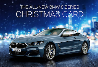 BMW Japan「THE ALL-NEW BMW 8 SERIES CHRISTMAS CARD」 | BMWおたっきーず！Blog ...