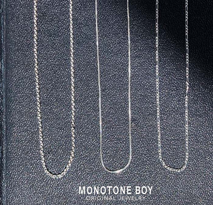 MONOTONE BOY シルバー925ネックレス | CREAM HILLS ＆ MONOTONE BOY BY SUMMERALL INC.