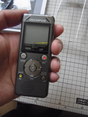 OLYMPUS ICレコーダー VoiceTrek 4GB WS-805 | 山とカメラと飯盒と