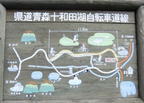 青森県道256号 青森十和田湖自転車道線（田代平高原自転車道）をサイクリング（前編） | DDRダイエット改！（直球ストレート（笑））