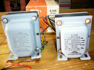 TRIAD S-22A Output Transformers | WEC5 新着商品＆日記