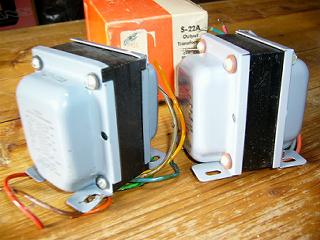 TRIAD S-22A Output Transformers | WEC5 新着商品＆日記