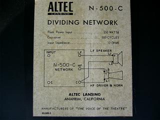 ALTEC N-500C Network | WEC5 新着商品＆日記