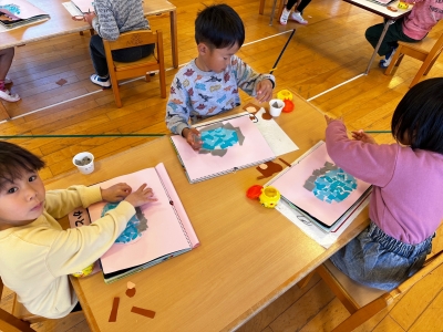 餅つきをしました | フォトブログ｜南関こどもの丘保育園