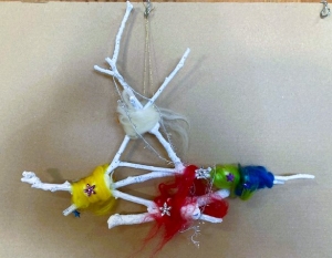 幼児クラスの「小枝のリース」 | スタジオ＊千ひろば