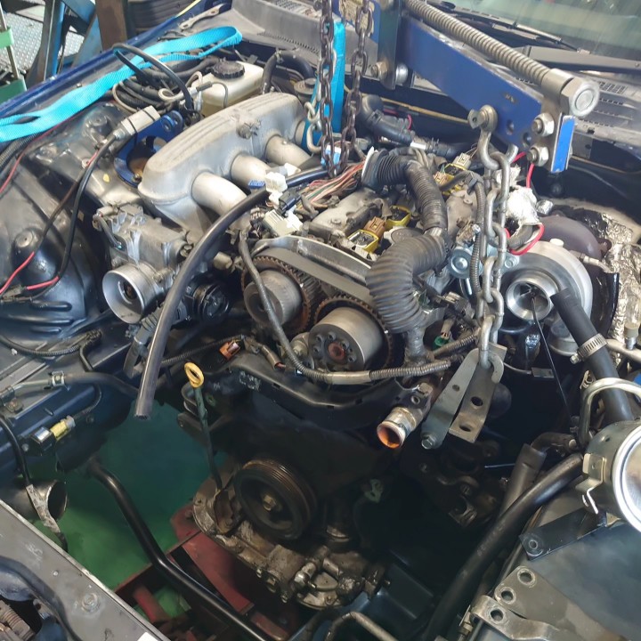 SXE10アルテッツァターボ装着車のエンジンオーバーホール開始 | Viper Blog