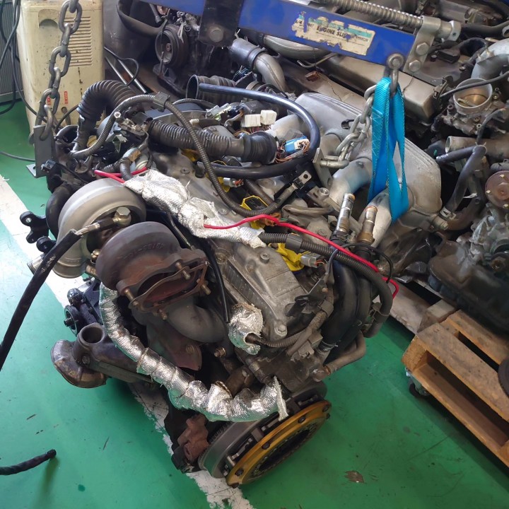 SXE10アルテッツァターボ装着車のエンジンオーバーホール開始 | Viper Blog
