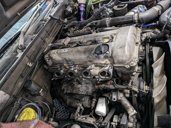 RPS13ニッサン180SXのラジエター液もれでご入庫 | Viper Blog