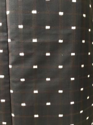 大島紬に塩瀬帯の冬のコーディネート | 時代布池田ブログ