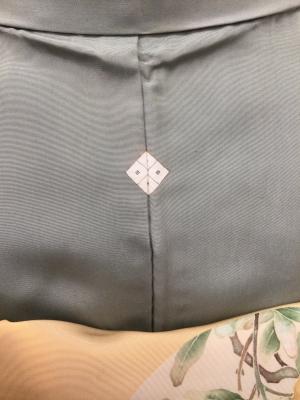 百合や柘榴の塩瀬の染帯 | 時代布池田ブログ