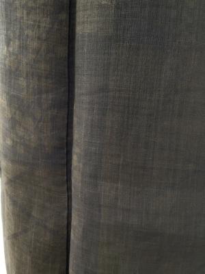 柿渋染めの面白い着物 | 時代布池田ブログ