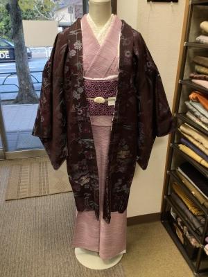 お召の羽織のコーディネート | 時代布池田ブログ