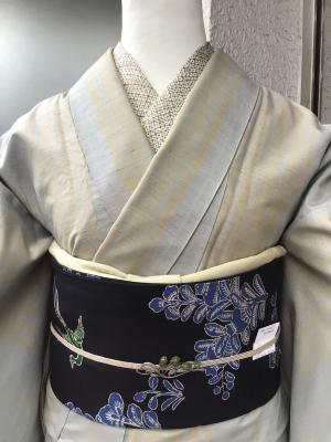 風合いの良い信州紬のコーディネート | 時代布池田ブログ