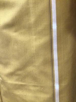 ゆったりサイズの黄八丈の単衣紬 | 時代布池田ブログ
