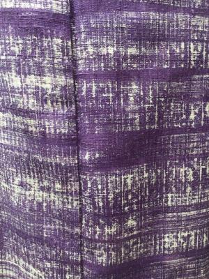 紫根の引き染め紬 | 時代布池田ブログ