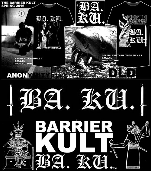 更新0211 BARRIER KULT 2016 最新T SHIRT 予約告知 | FUUDOBRAIN TOKYO BLOG