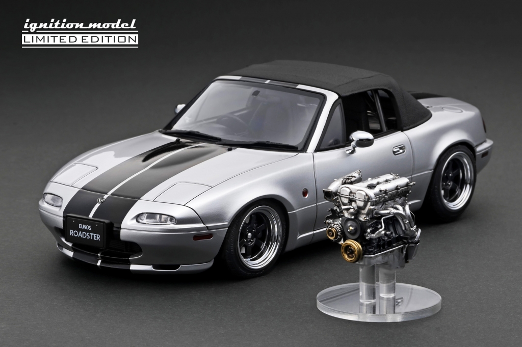 予告:1/18エンジン付 WEB限定モデル「ユーノスロードスター(NA 予告:1/18エンジン付 WEB限定モデル「ユーノスロードスター(NA