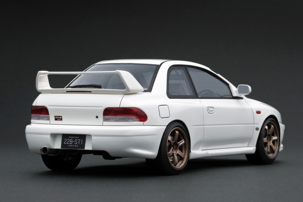 1/18スケール「SUBARU Impreza 22B-STi Version」鋭意開発中 1/18スケール「SUBARU Impreza 22B-STi Version」鋭意開発中