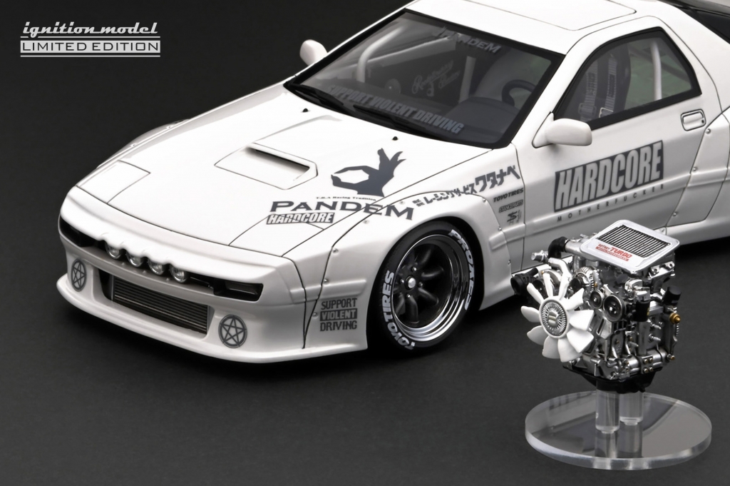 1/18 エンジン付WEB限定「PANDEM RX-7 (FC3S)」明日 9/17 21時半受注スタート！ | ignition model