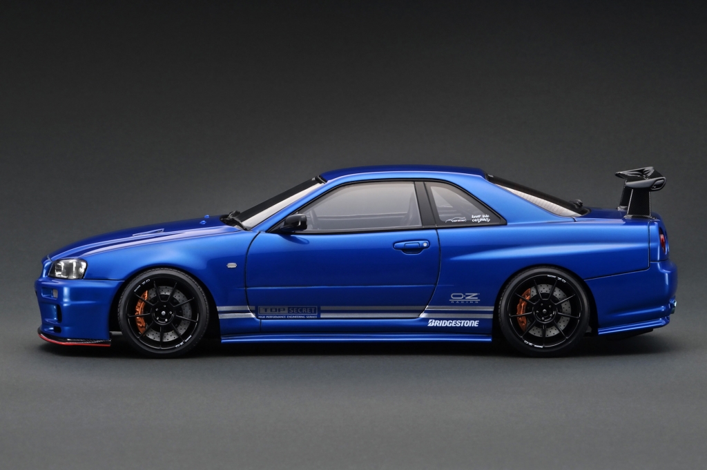 1/18スケール「TOP SECRET GT-R (BNR34)」新色追加 1/18スケール「TOP SECRET GT-R (BNR34)」新色追加