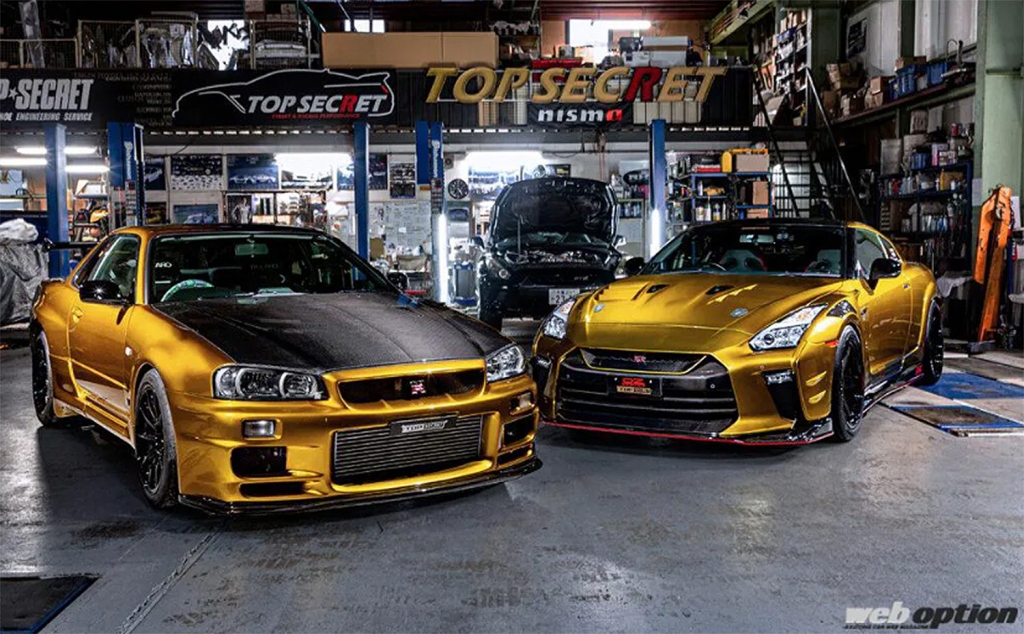 1/18スケール 「TOP SECRET 34GT-R (BNR34) Gold＆Gray」 ご予約受付中！ | ignition model