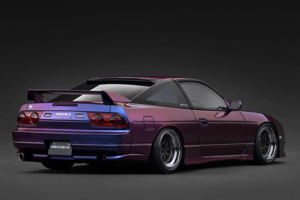 最終バリエーションはリトラオープン仕様「1/18スケール 180SX TYPE X (RPS13) 」！！ | ignition model