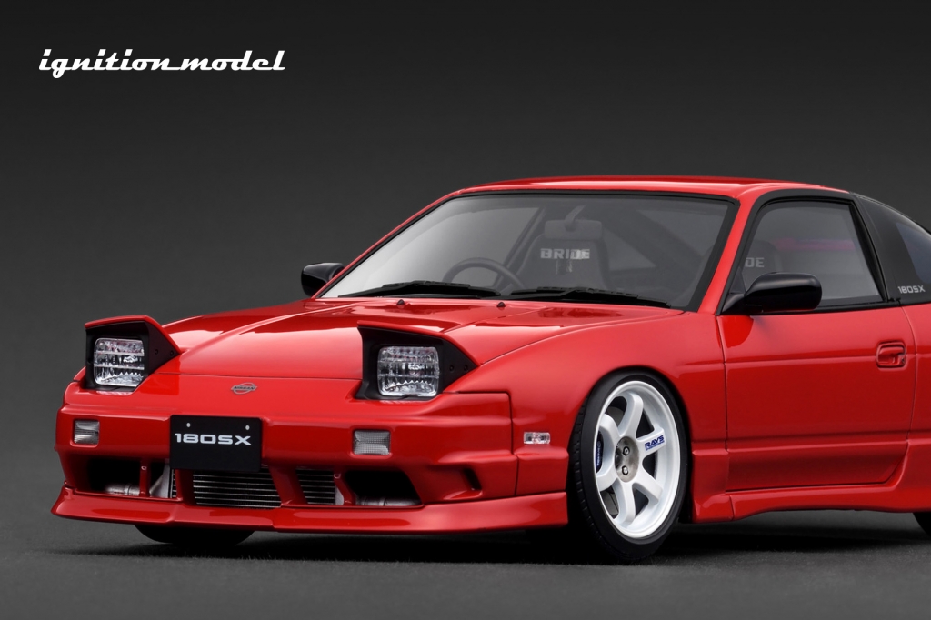 最終バリエーションはリトラオープン仕様「1/18スケール 180SX TYPE X (RPS13) 」！！ | ignition model