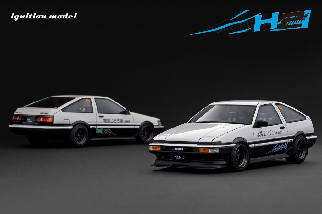 東京オートサロン2023で話題になった水素エンジン車「AE86 H2 Concept」をモデル化！ | ignition model