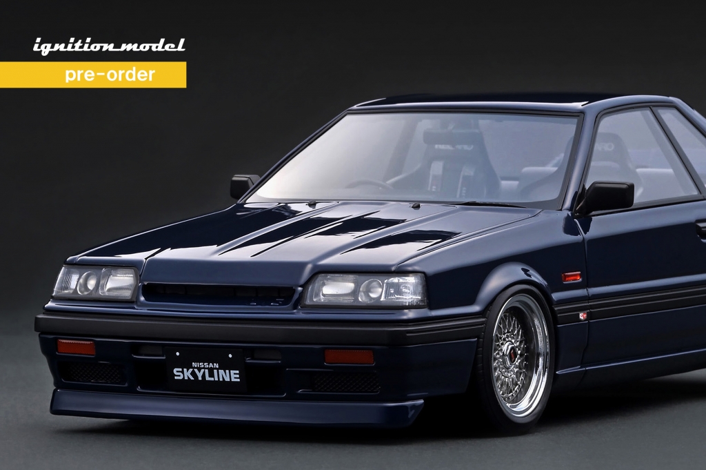 9/30 予約締切の新製品から「1/18 Nissan Skyline GTS-R (R31)」をご紹介！ | ignition model