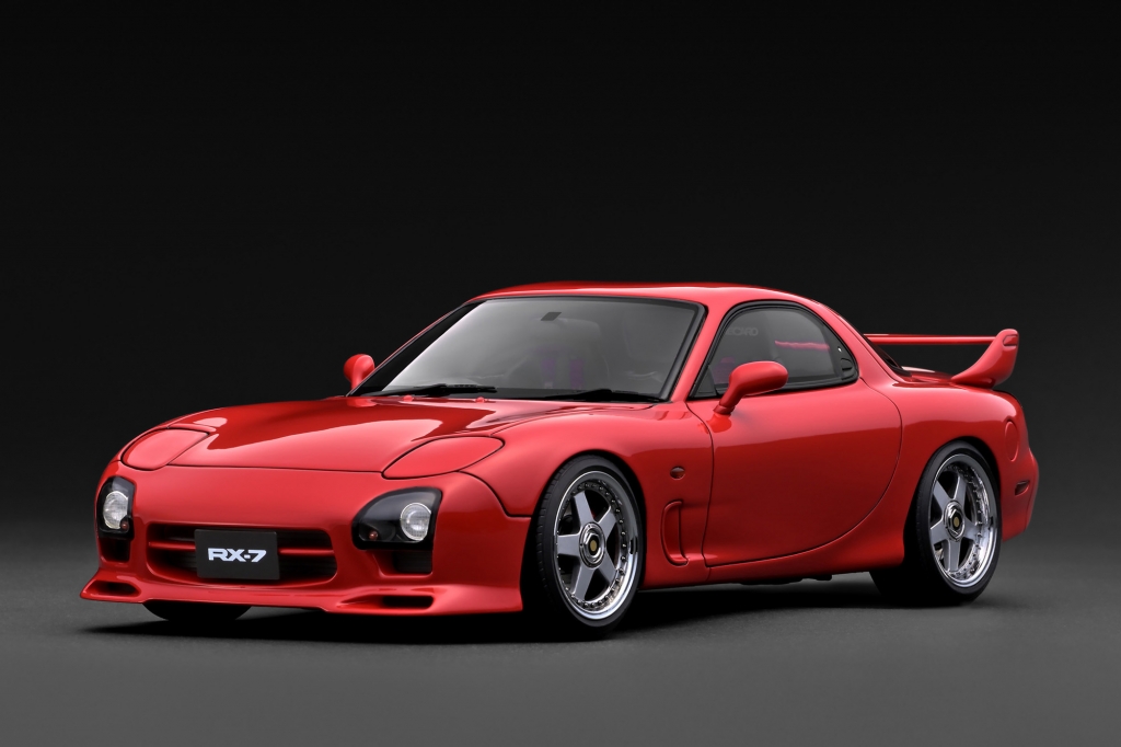 ご予約受付中！1/18スケール「RX-7 Mazda Speed A-spec (FD3S)」×4カラー！ | ignition model