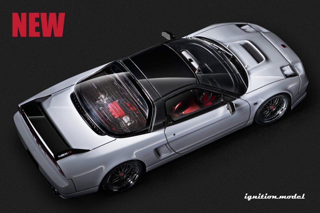 試作モデルUP！ 1/18スケールから新規型「HONDA NSX-R (NA2)」鋭意開発中！ | ignition model